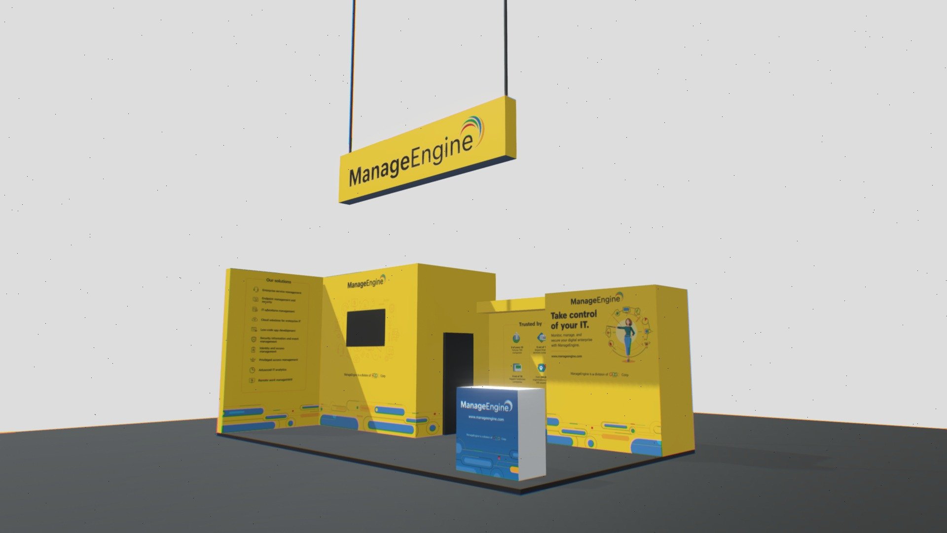 Island booth 4 - 3D model by meds [9471e9f] - Sketchfab