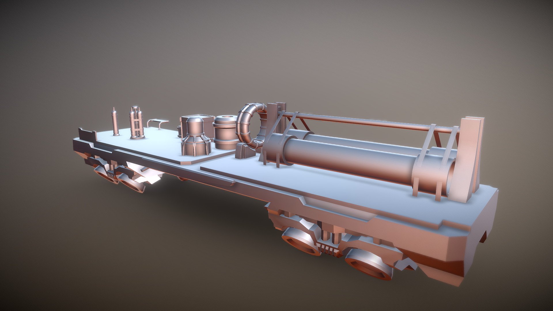 Monotrain Cart Concept - 3D model by kytyji [9472ce1] - Sketchfab