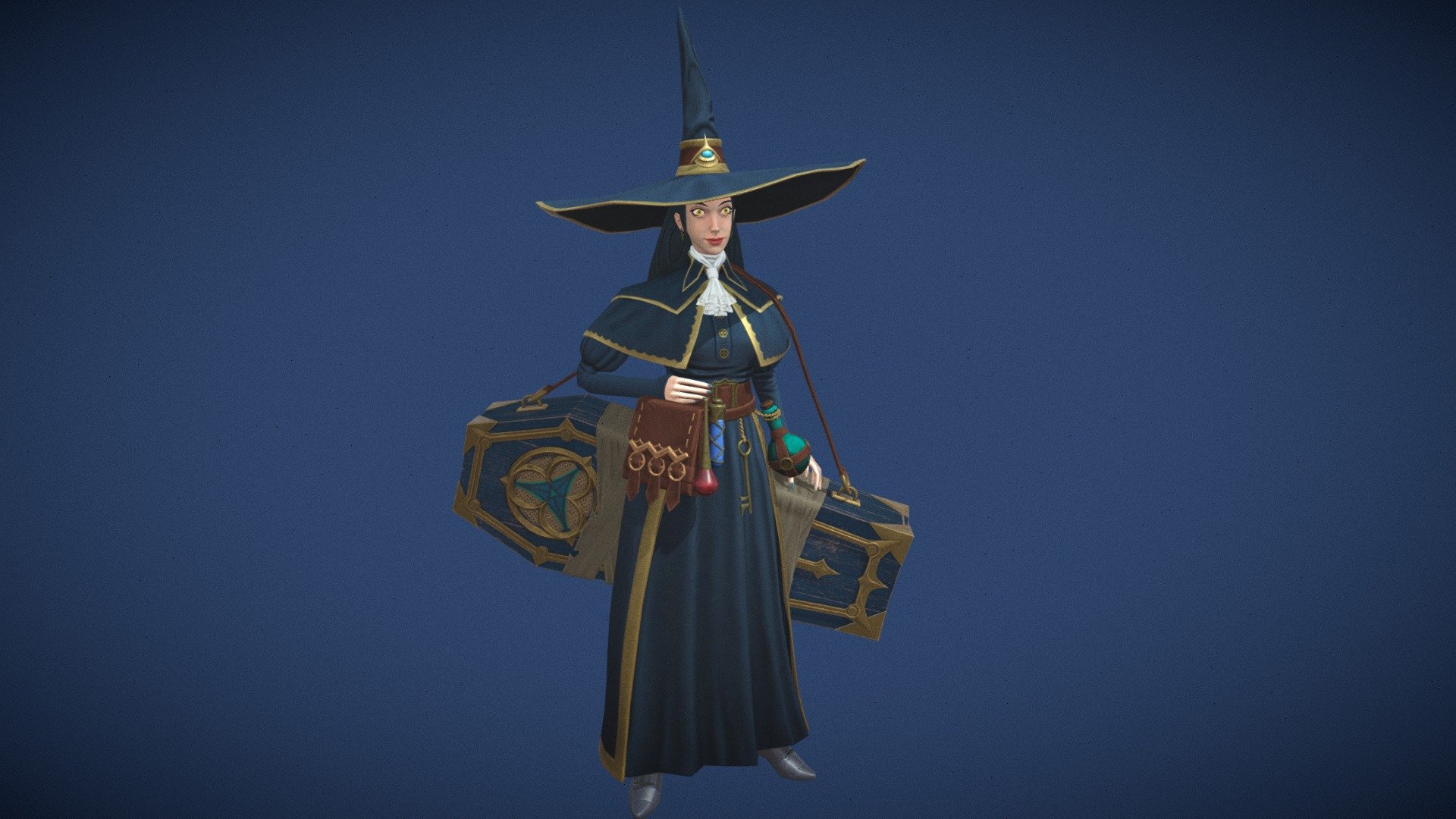 Witch - 3D model by NickBragg (@nick_bragg) [9473539] - Sketchfab