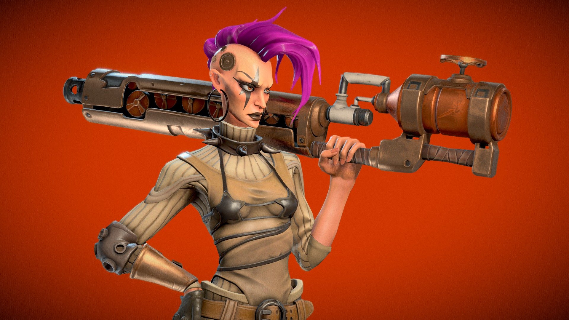 Killer - 3D model by Vladislav Laryushin (@Zorg741) [94742ef] - Sketchfab