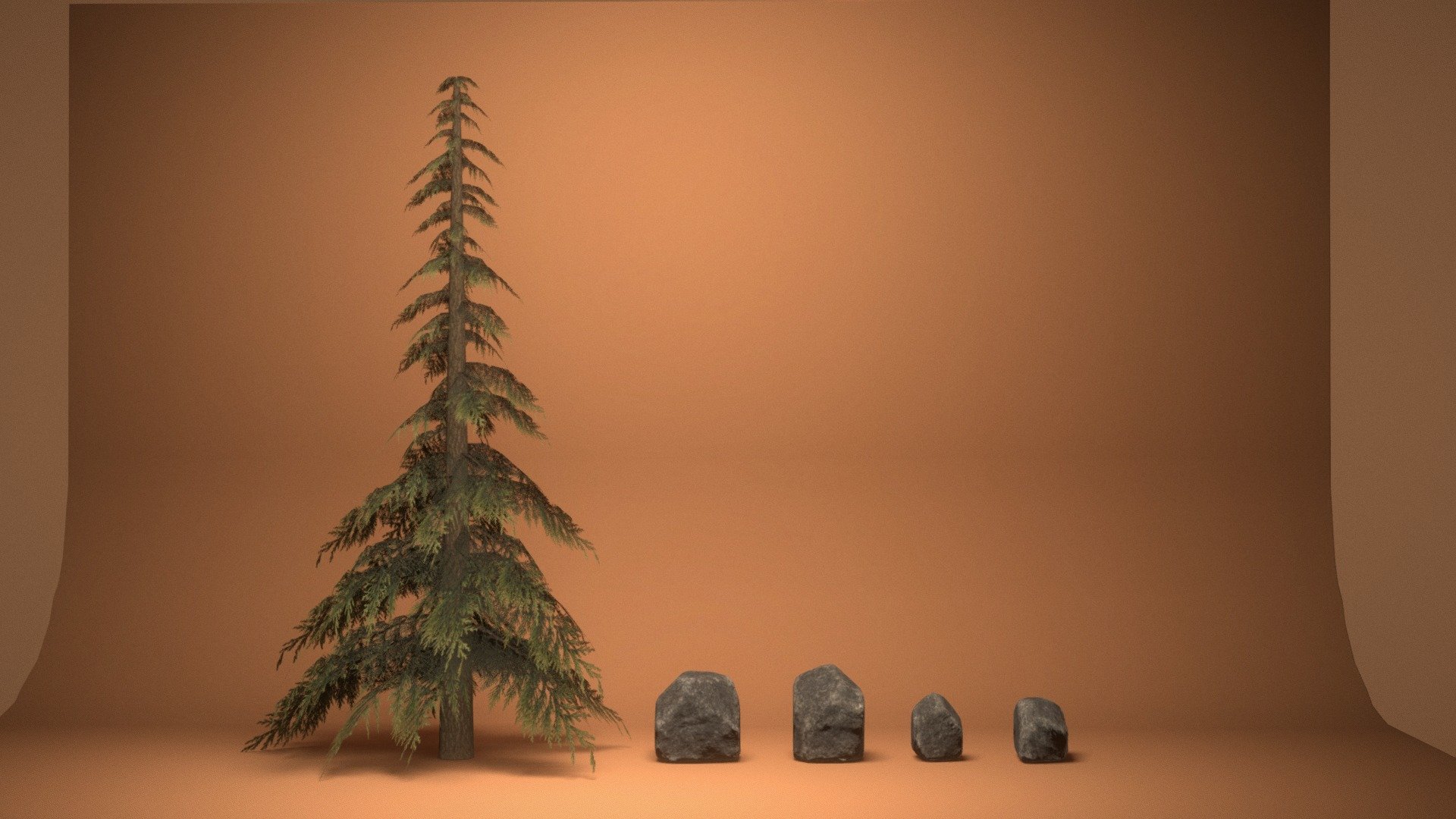 Low Poly Game-Ready Nature Pack - Download Free 3D model by Dark ...
