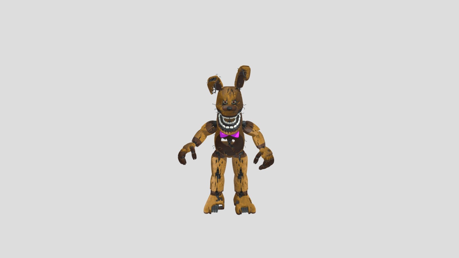 Spring Bonnie V3 Rigged - Download Free 3D model by Five night's at ...