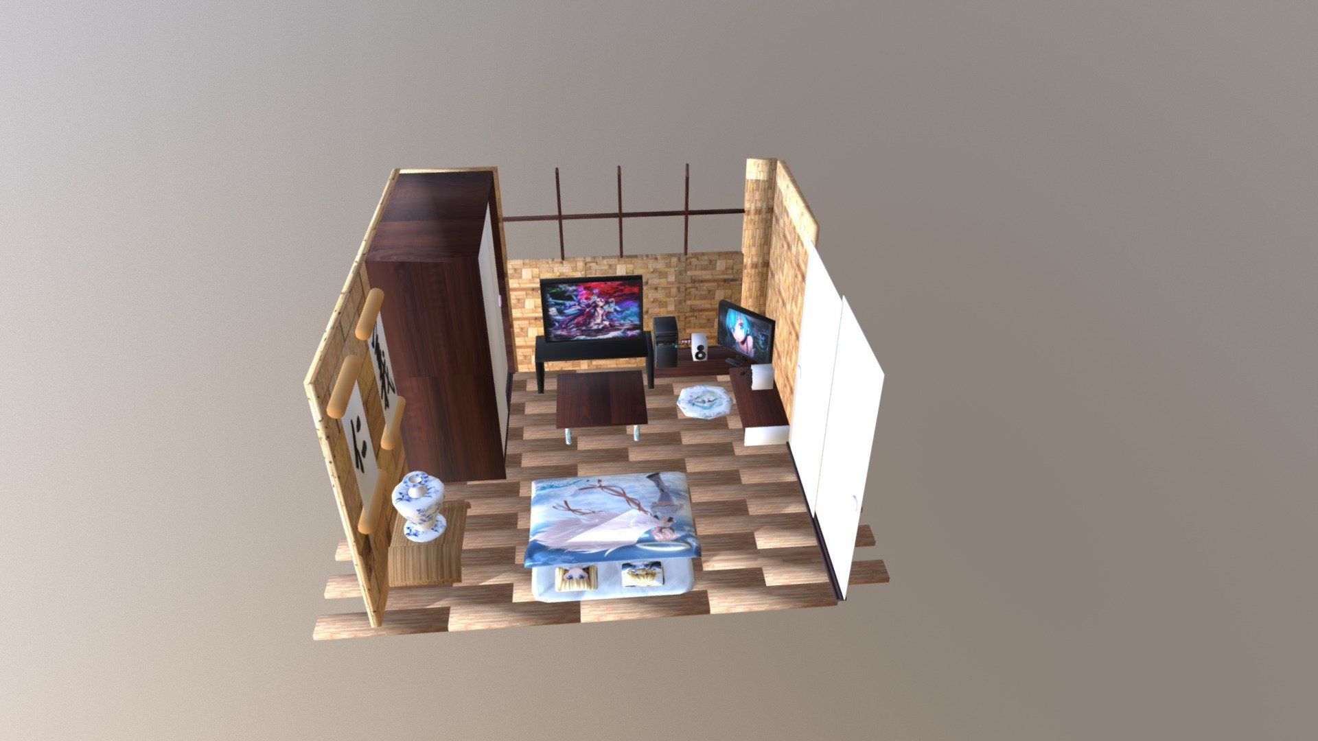 Ghdj - 3D model by q125391411 [947772f] - Sketchfab