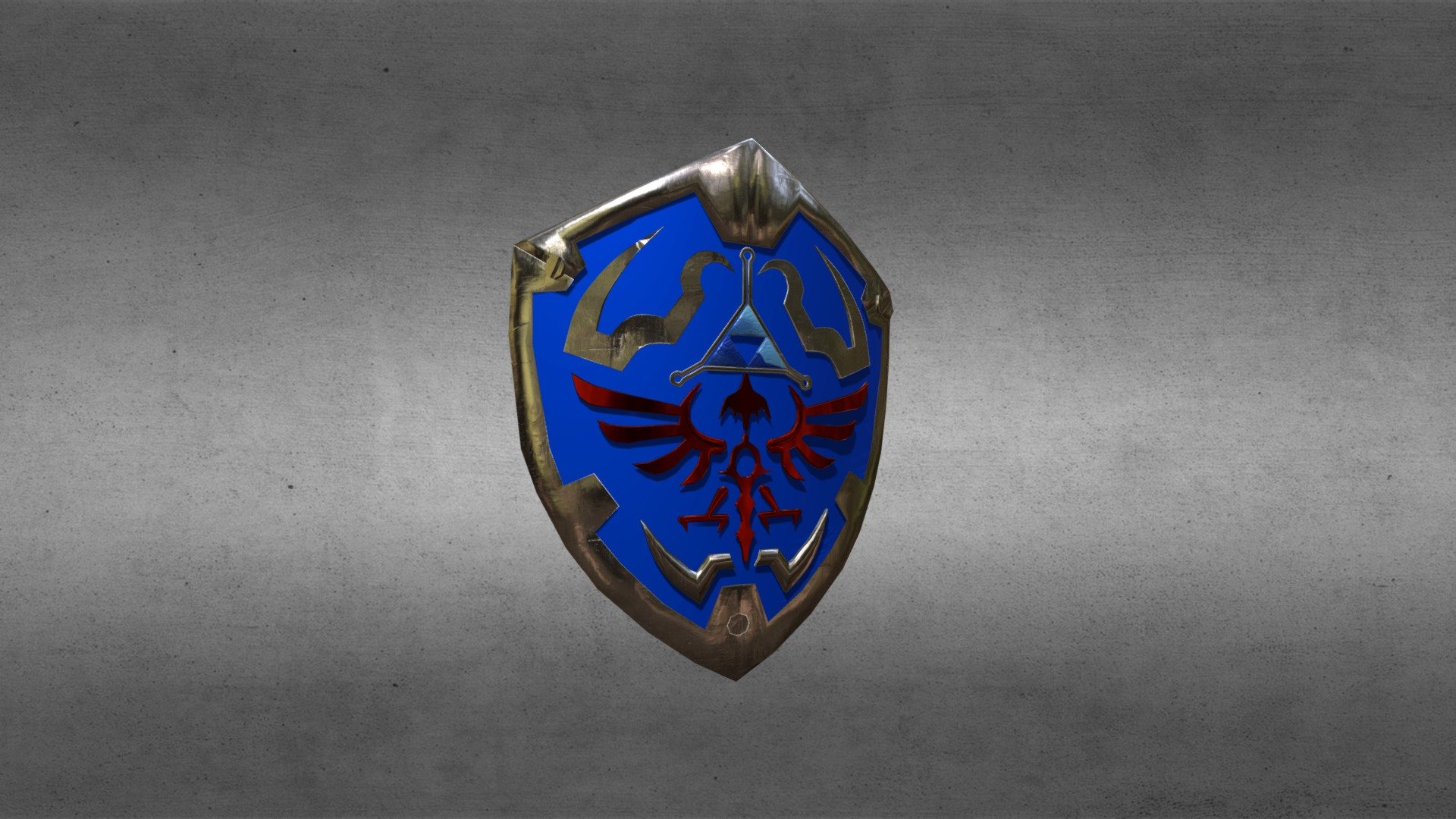 hyrule shield - 3D model by cogc3d (@craig.creelman) [9478097] - Sketchfab