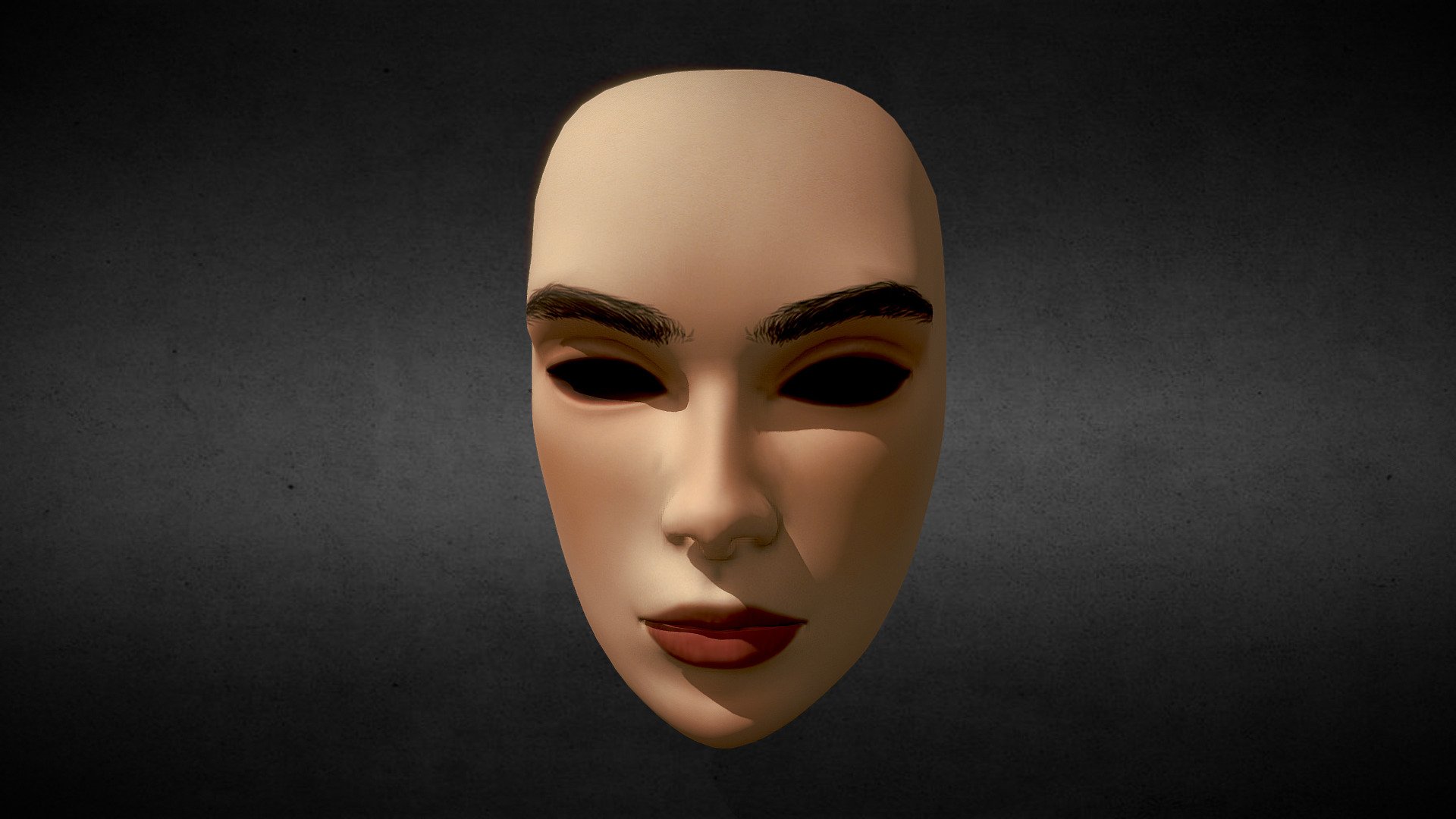 Female Face - Download Free 3D model by TalismanSkulls [94797fa ...