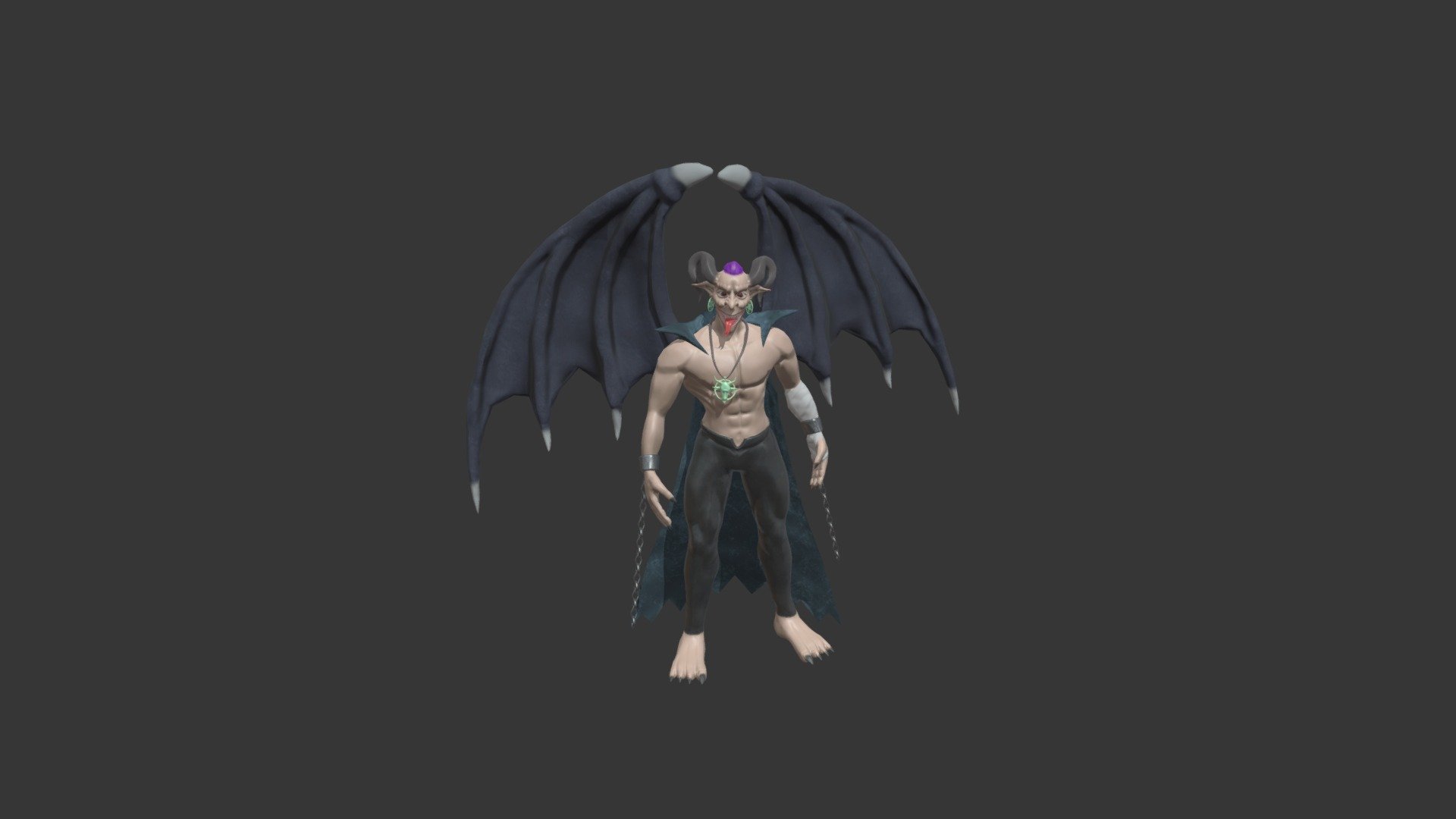 Demon render - 3D model by beldianualex [947d100] - Sketchfab