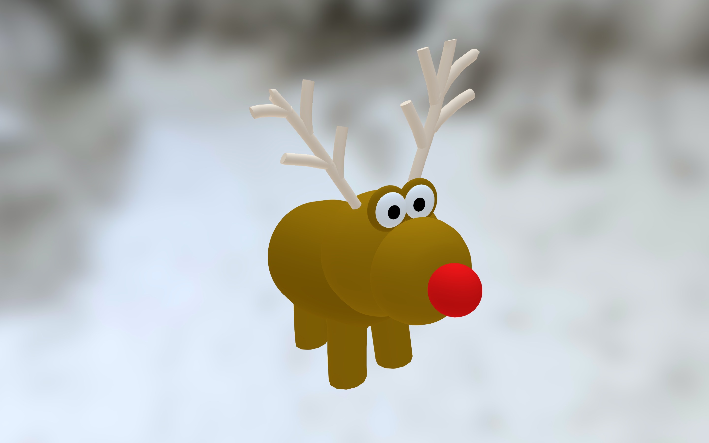 Rudolph - Download Free 3D model by Daniela Paredes (@purpledan ...