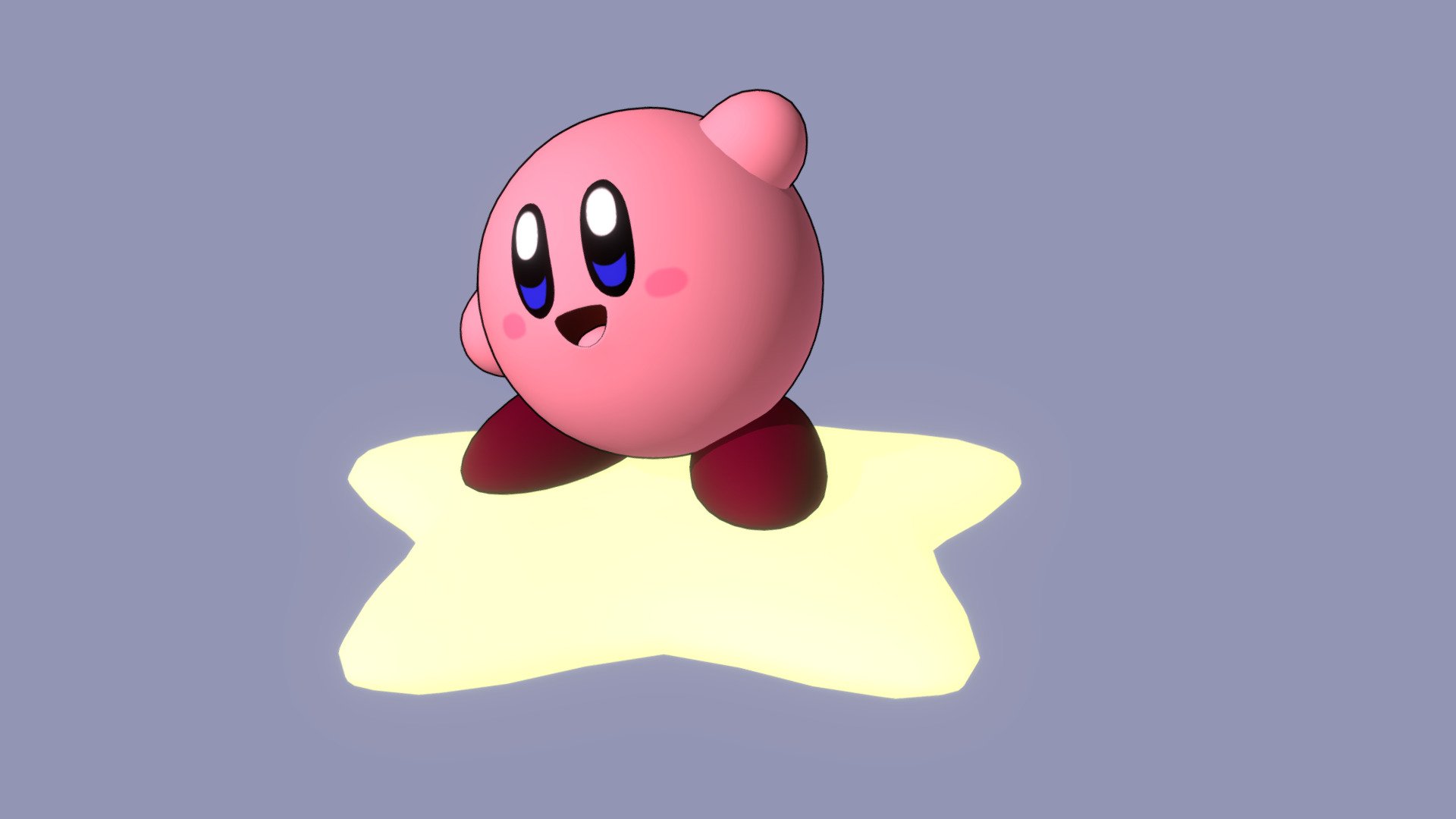 Kirby Outline Test - 3D model by Ivyna J. Spyder (@ivynajspyder ...