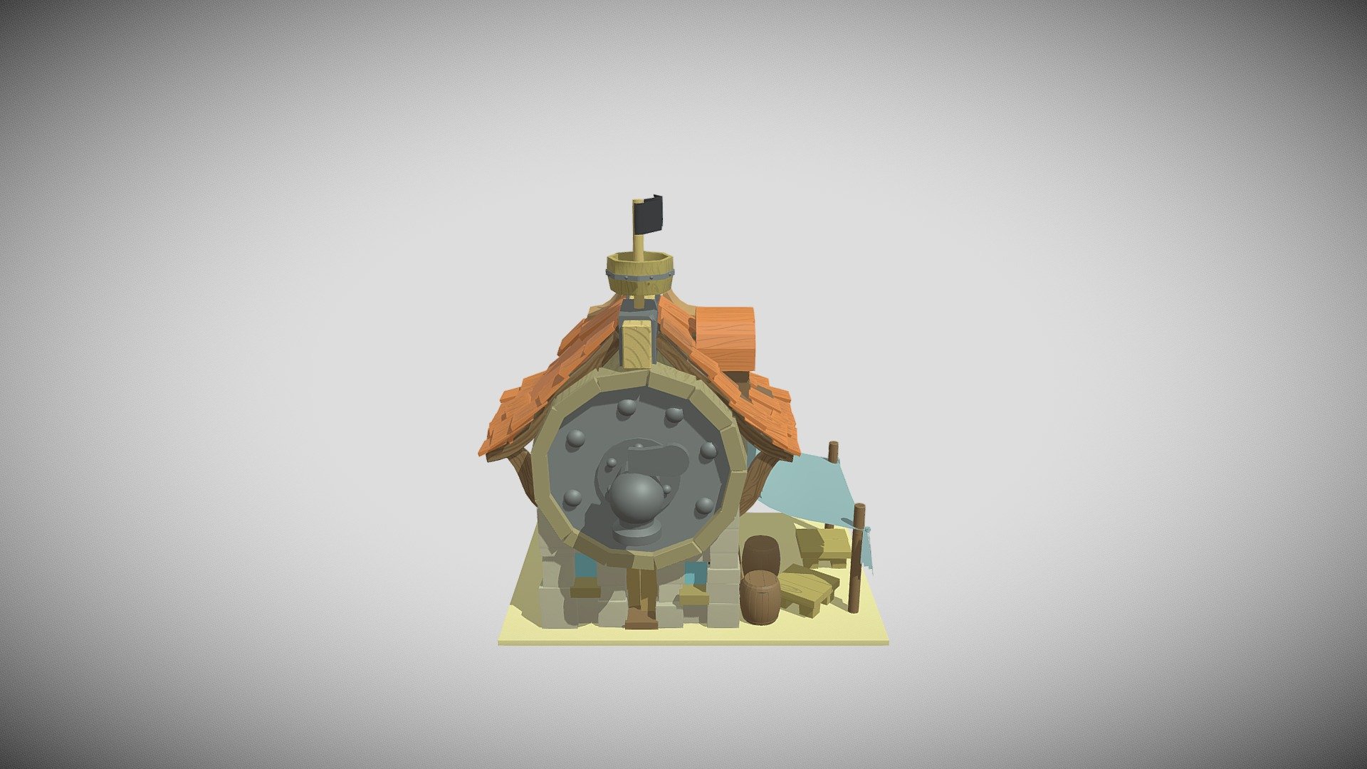 Shack_Final2 - 3D model by P4ntheon [947f69e] - Sketchfab