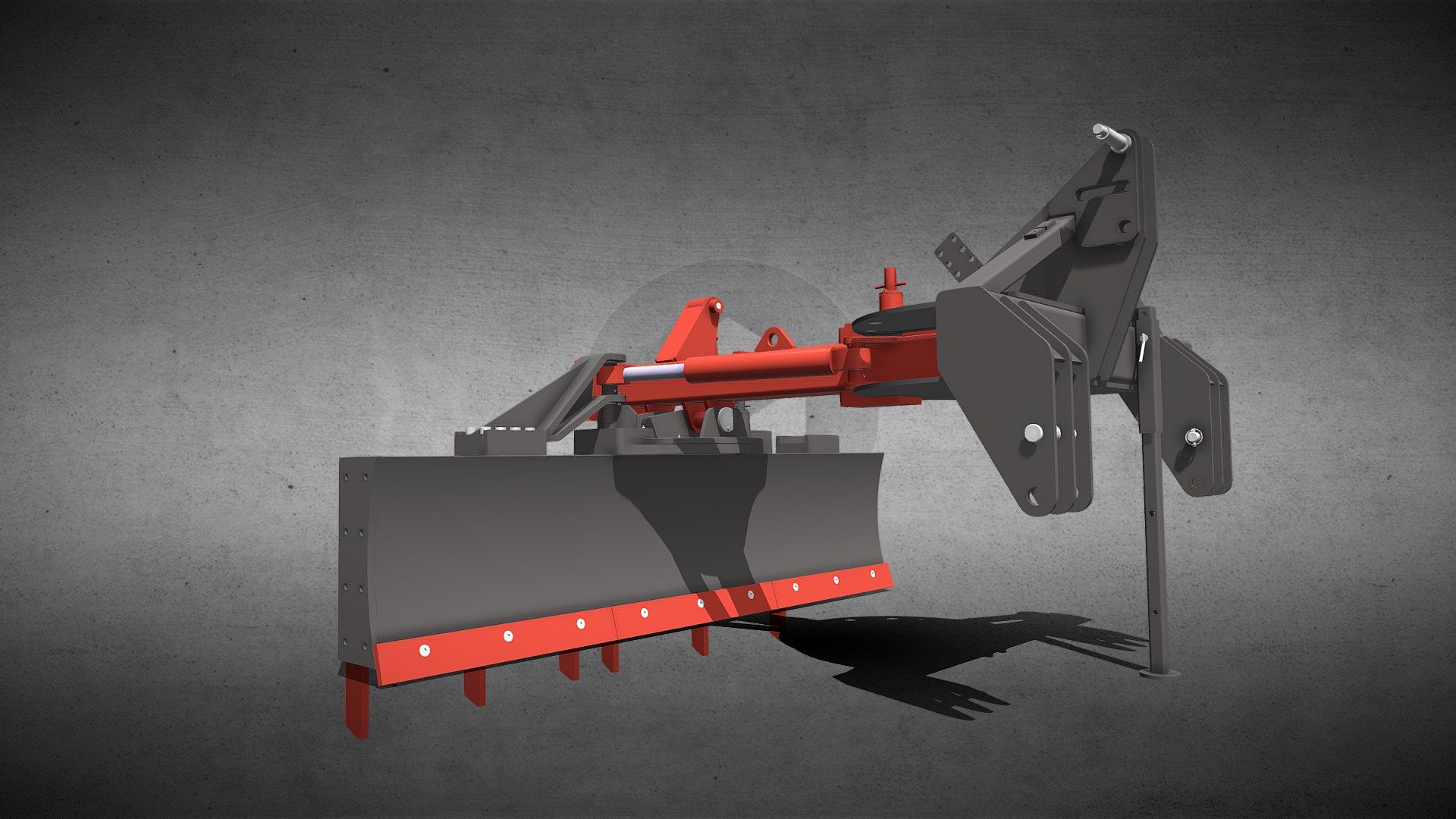 Planierschild PROFI. Saphir Maschinenbau GmbH - 3D model by Ihor ...