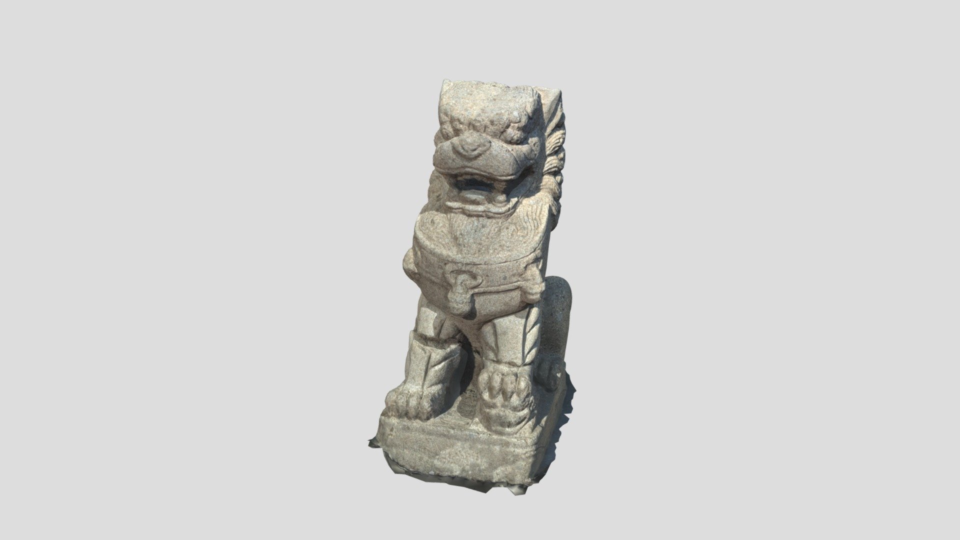 Chinese statue - Buy Royalty Free 3D model by Malakipt [948069a ...