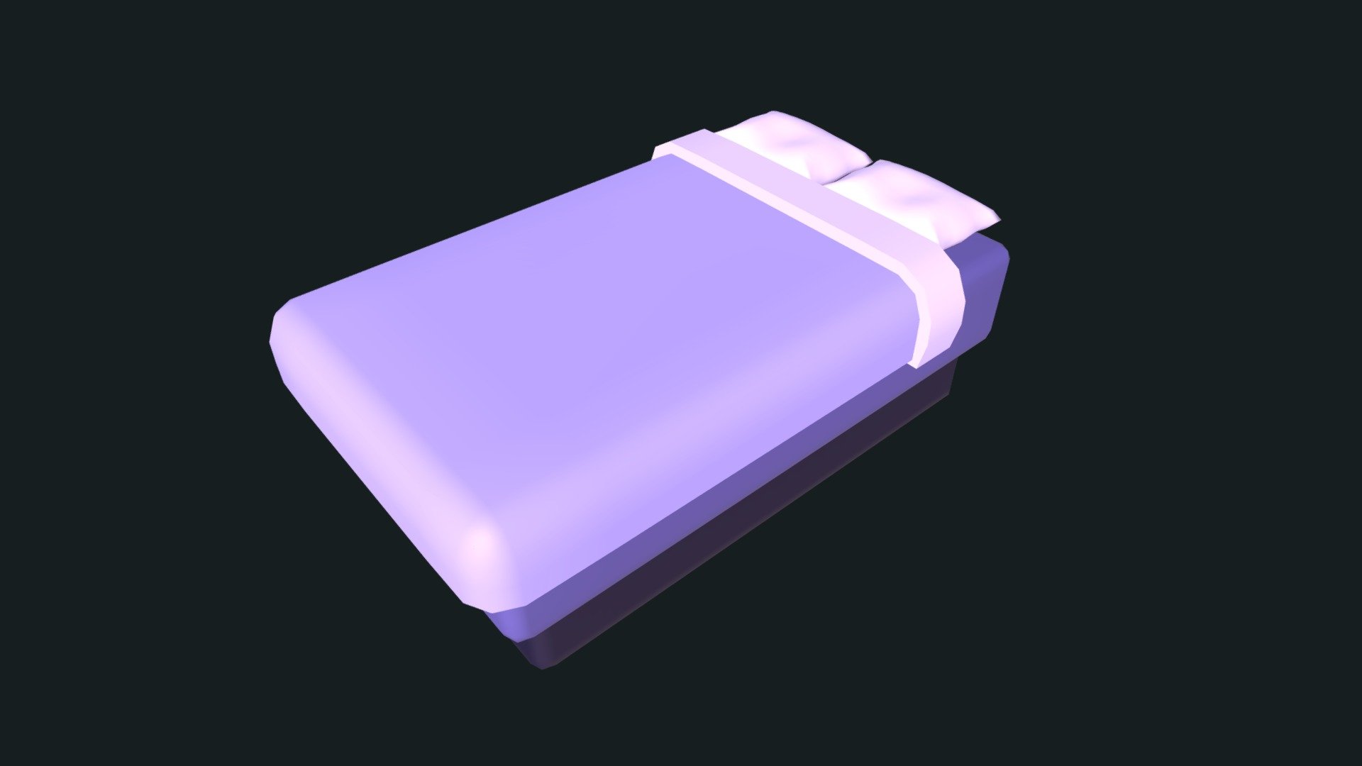 Simple Bed - Download Free 3D model by MrPuppet [9480811] - Sketchfab