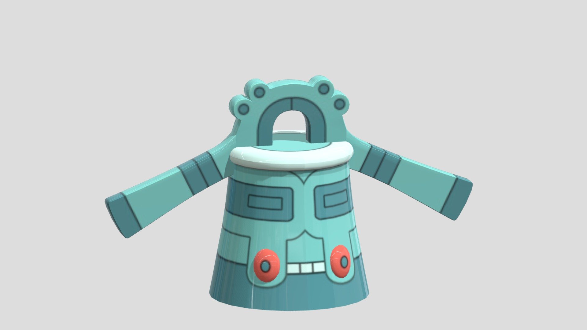 Bronzong - Download Free 3D model by juliocesar012 (@jsuliocesar012 ...