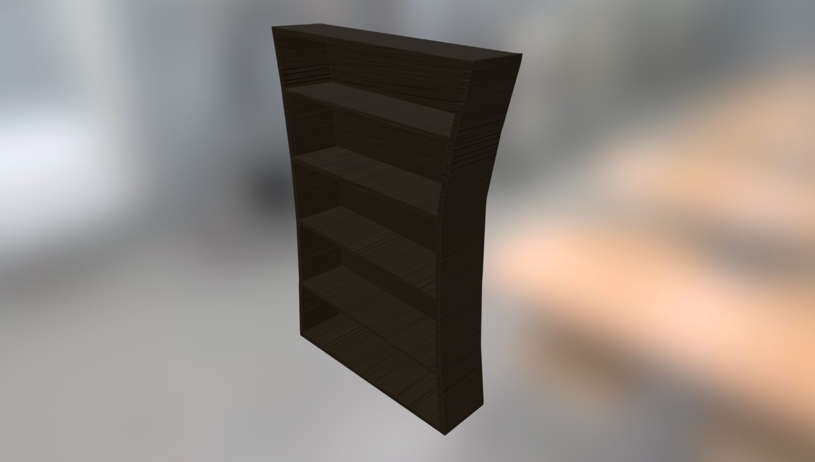 Wonky Bookshelf - 3D model by dgm343 [94833cd] - Sketchfab