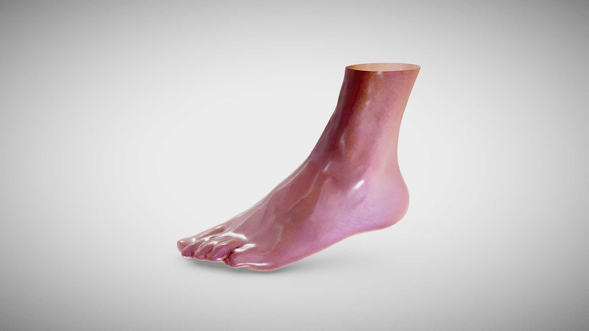 Foot Scan iPhone 13 TrueDepth Self Scan - Download Free 3D model by ...