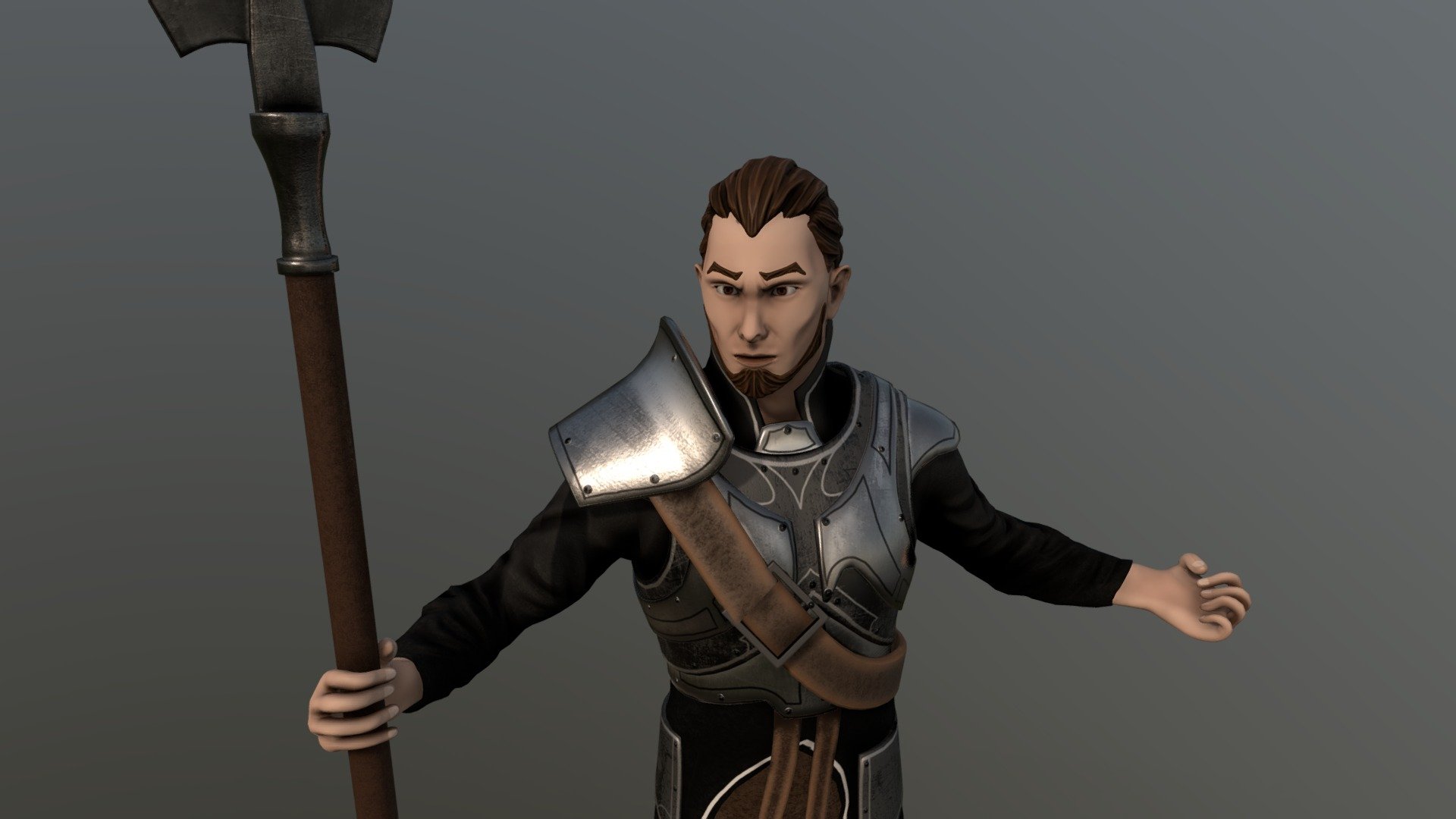 Stylised Mage Character - Download Free 3D model by Bl4ckGh0st [94840f0 ...