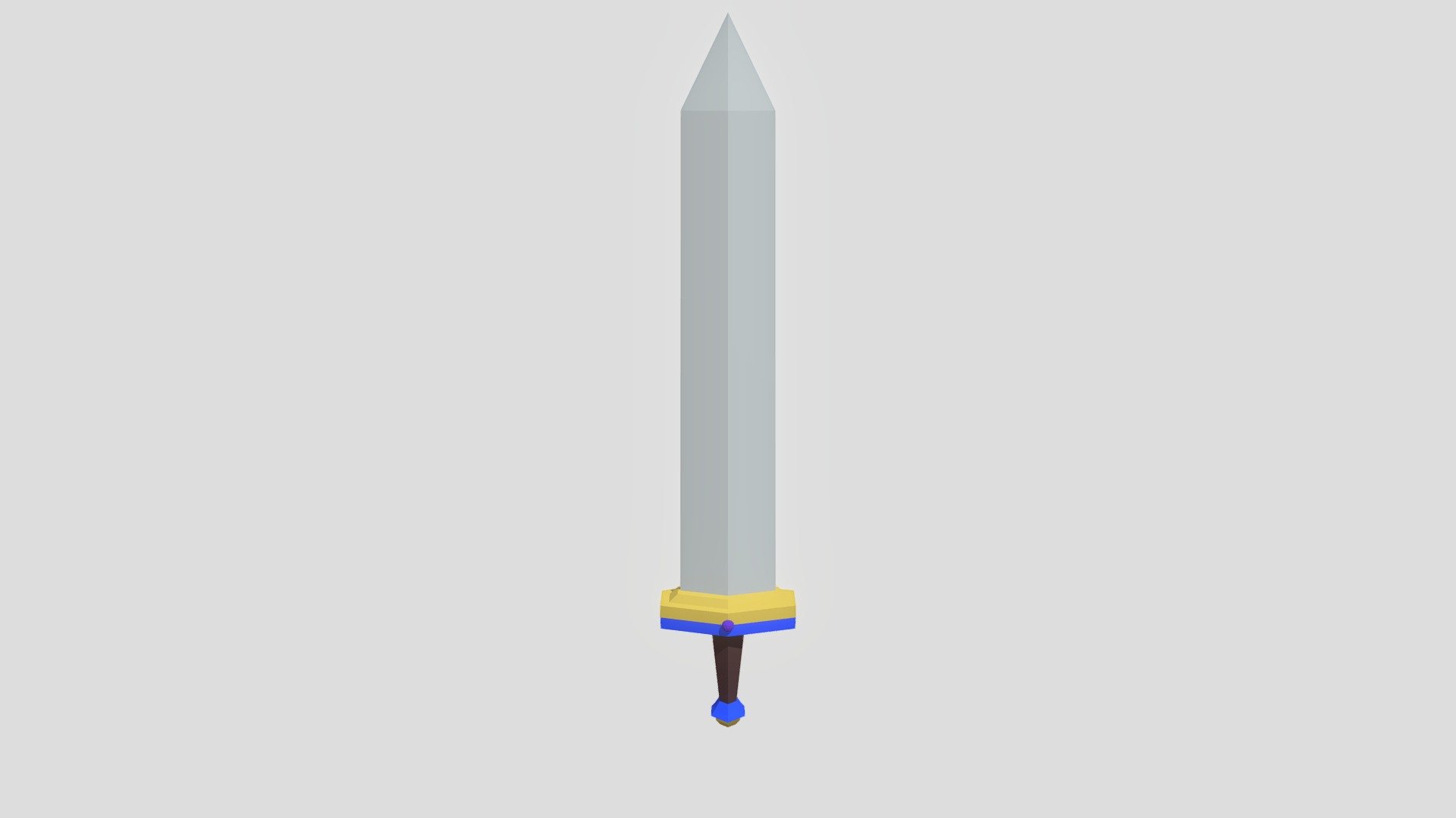 simple sword - Download Free 3D model by DizGaAlcam [94868e9] - Sketchfab