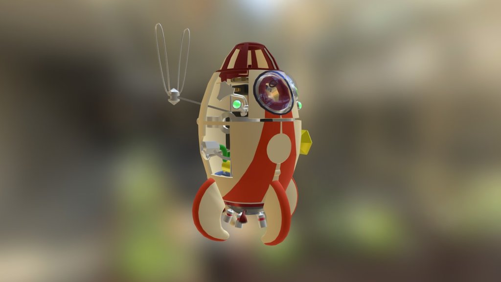 (Pikmin) SS Dolphin Recreation - Stage 3 - 3D model by MaddeMichael ...