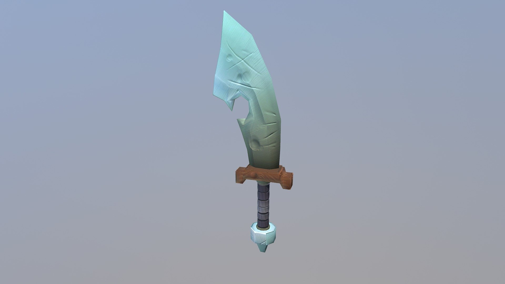 Stylized Sword - 3D model by MattSilvestri [94887a8] - Sketchfab