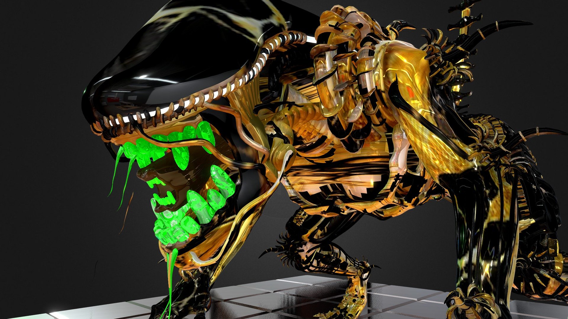 alien: romulus 2024 - Download Free 3D model by Kumar Thyadi (@KumarThyadi) [948a6cb] - Sketchfab