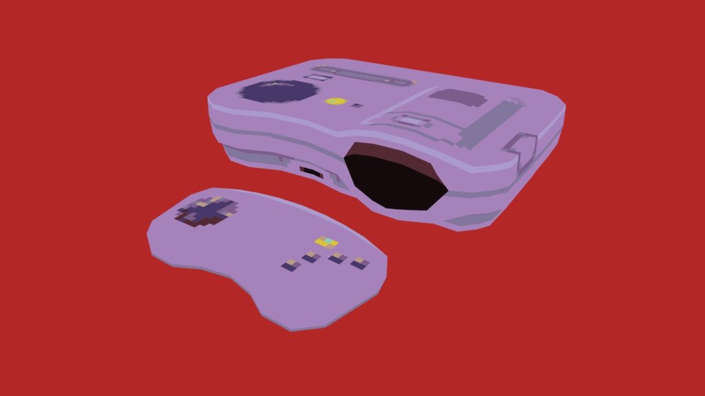 Casio Loopy Game Console - 3D model by ZeroByte [948af1e] - Sketchfab