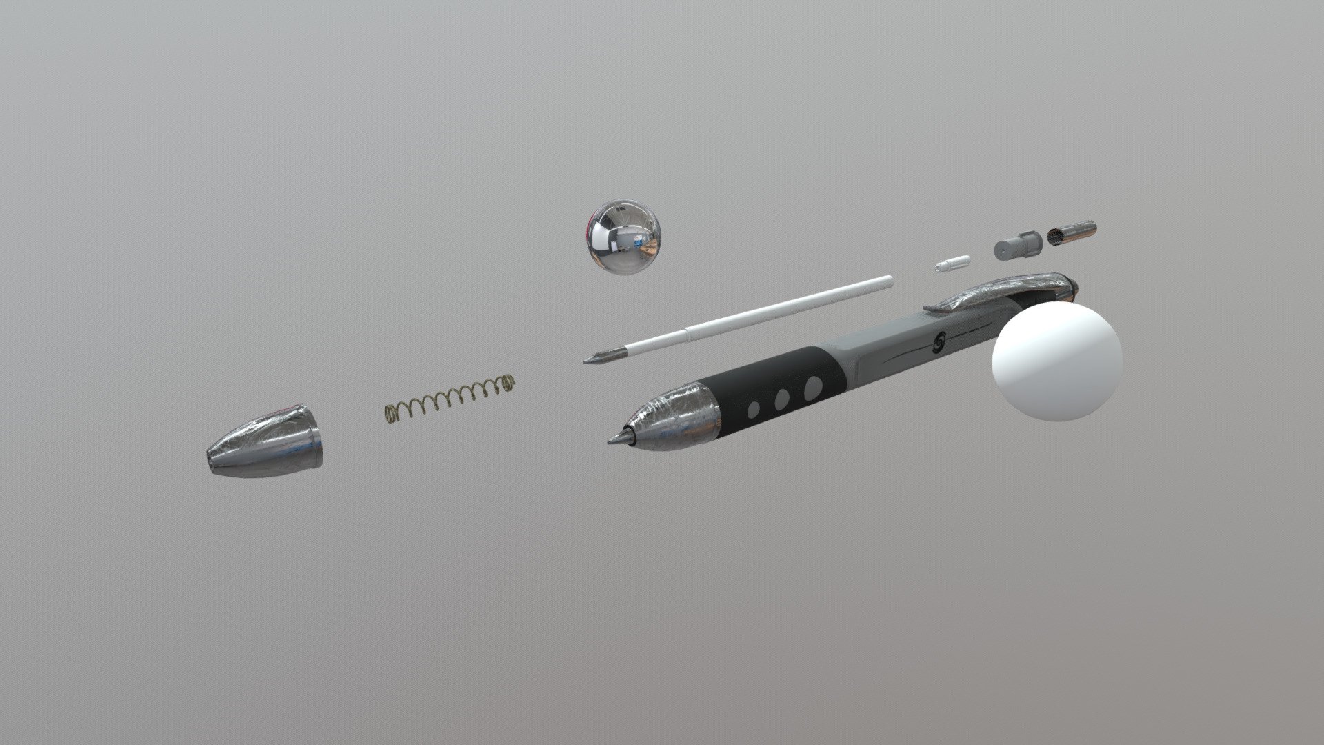 Pen - 3D model by Andrew Fairfull (@AndrewFairfull) [948bfea] - Sketchfab