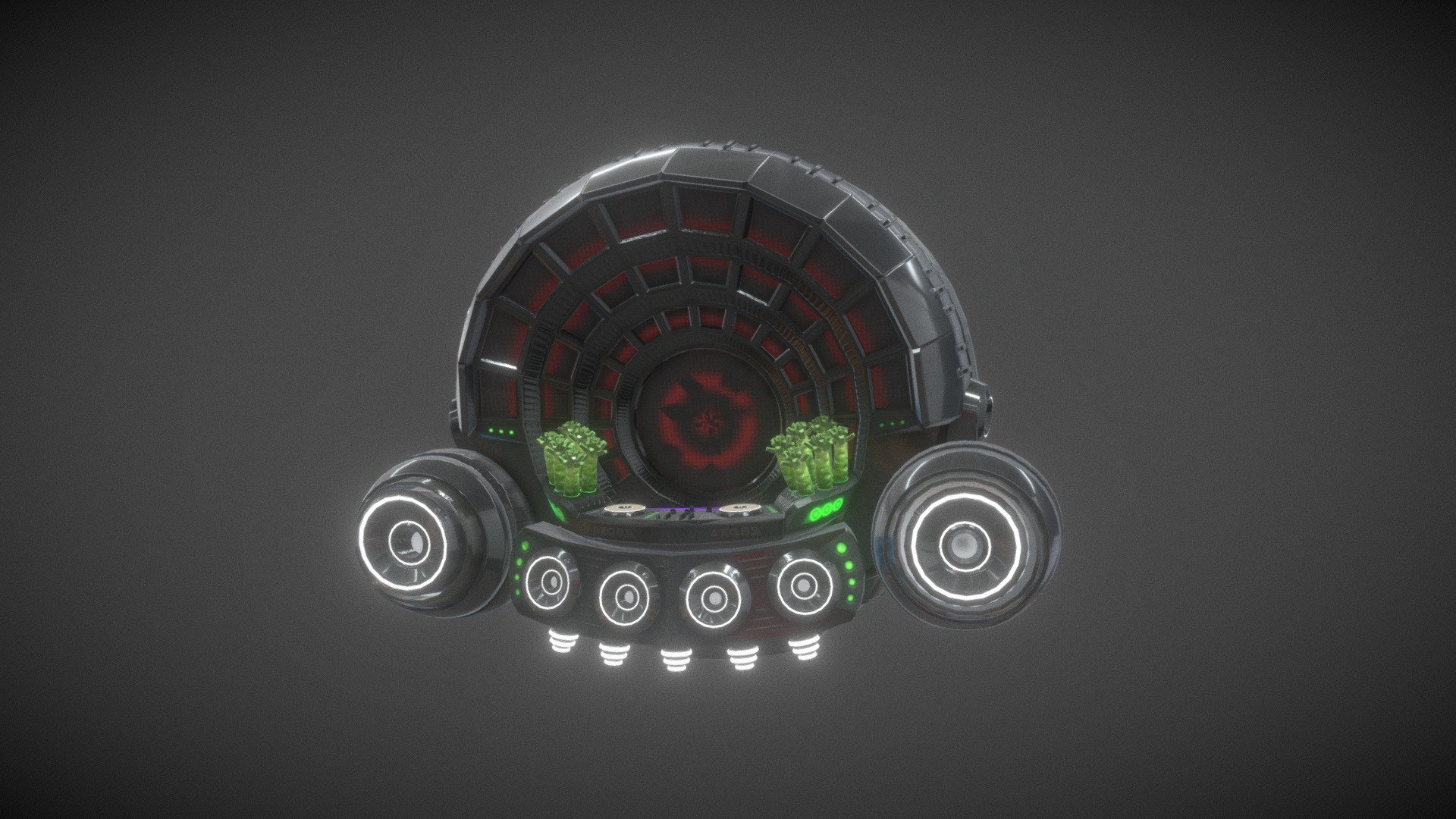 Neon rave station base - Download Free 3D model by photon (that one ...