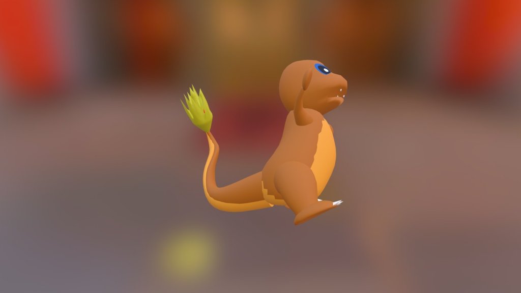 Charmander - 3D model by ben.glez1607 [948c60f] - Sketchfab