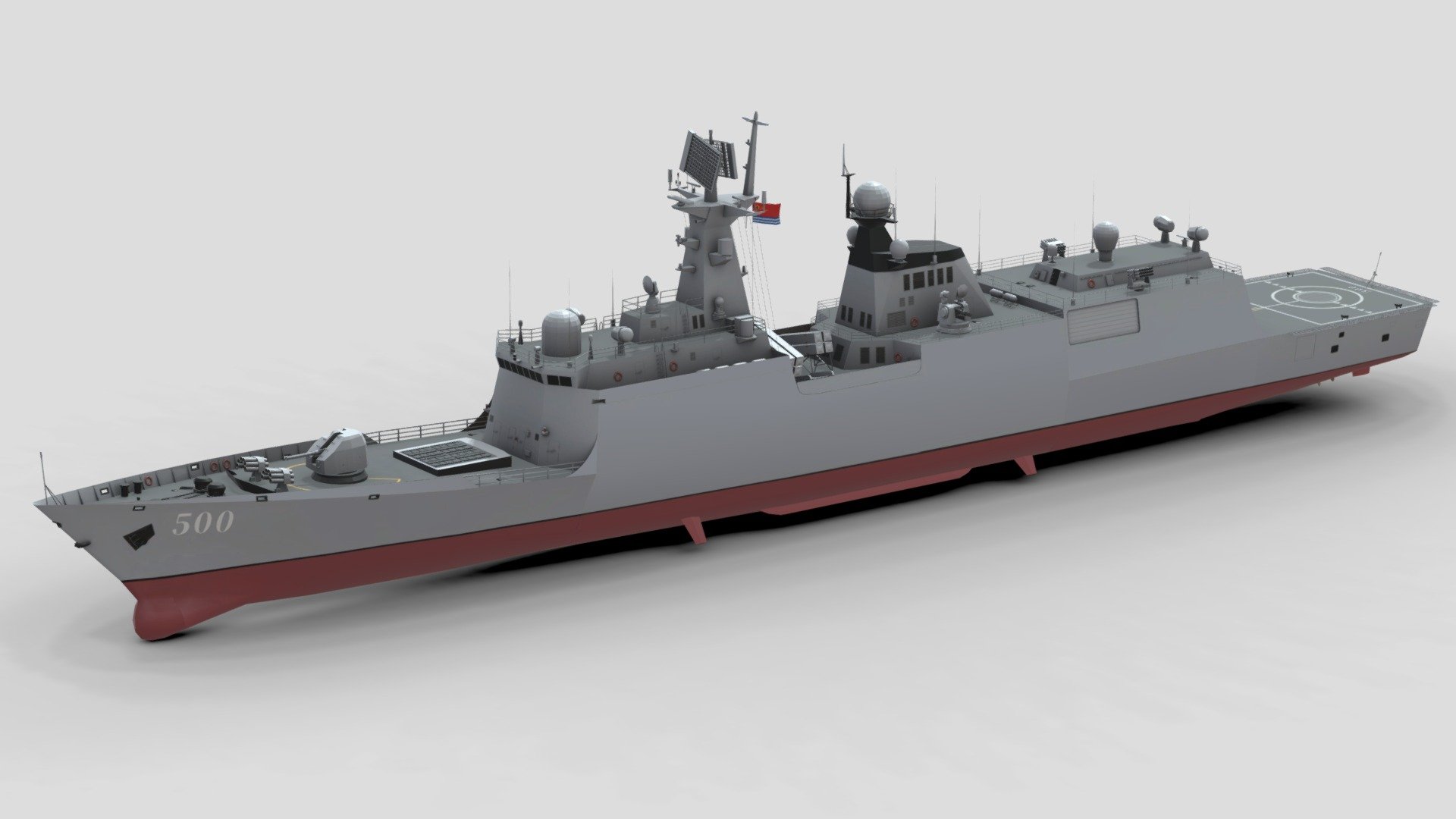 Type-054A Class Frigate - Download Free 3D model by Muhamad Mirza Arrafi ...