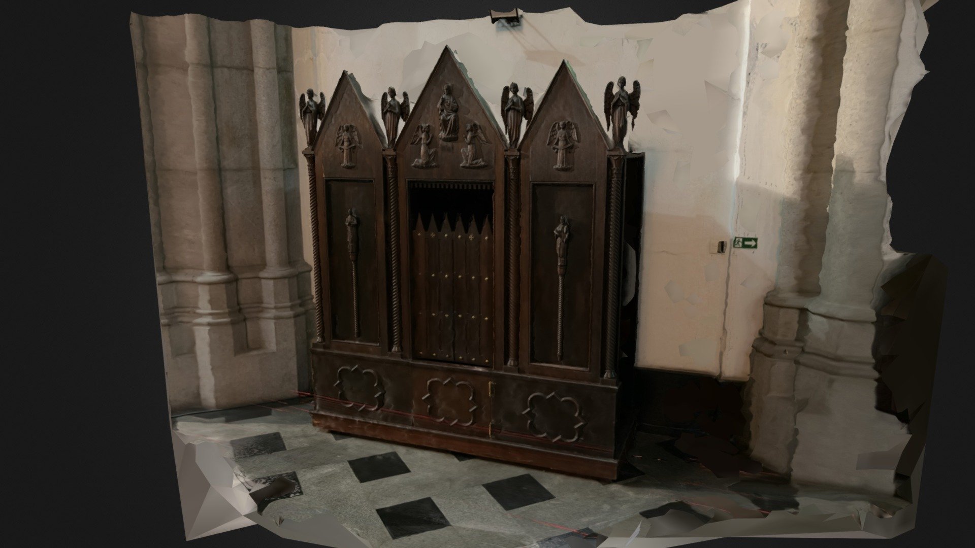 Confessionário da Catedral da Sé de São Paulo - Download Free 3D model ...