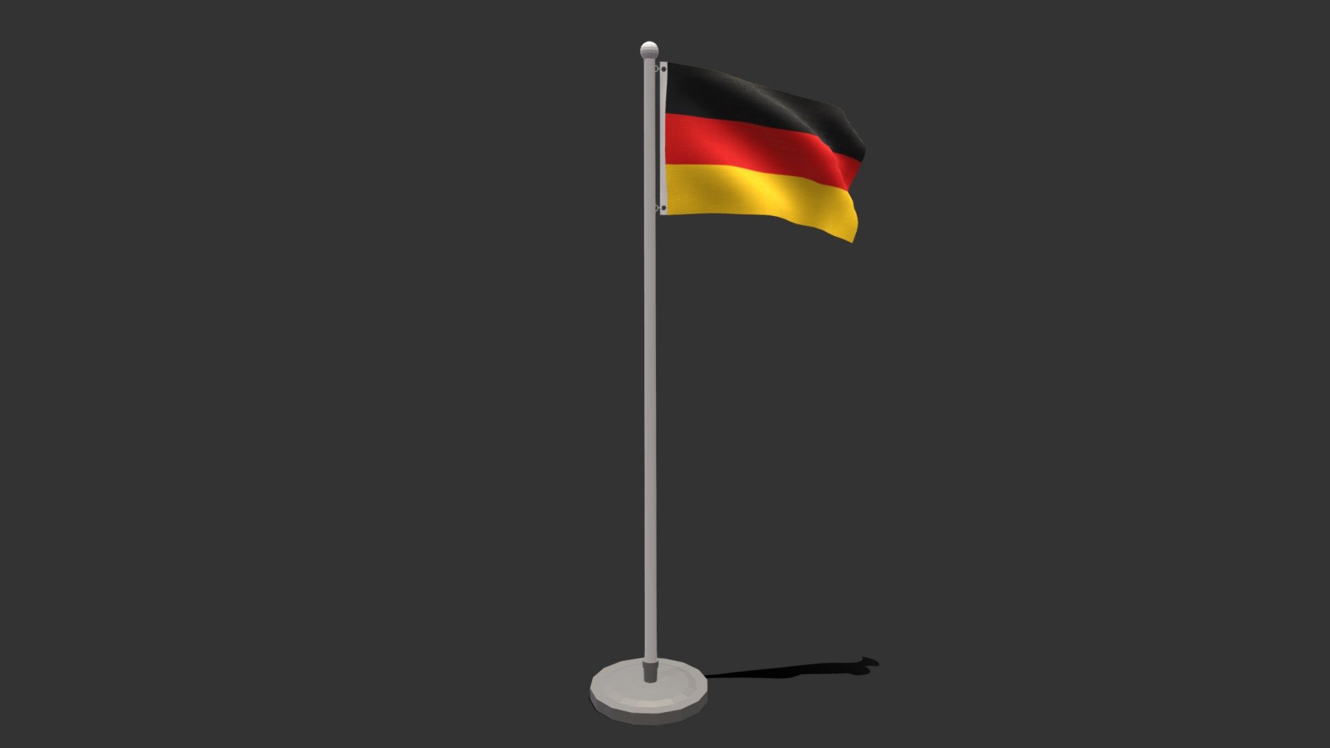Low Poly Seamless Animated Germany Flag - Buy Royalty Free 3D model by ...