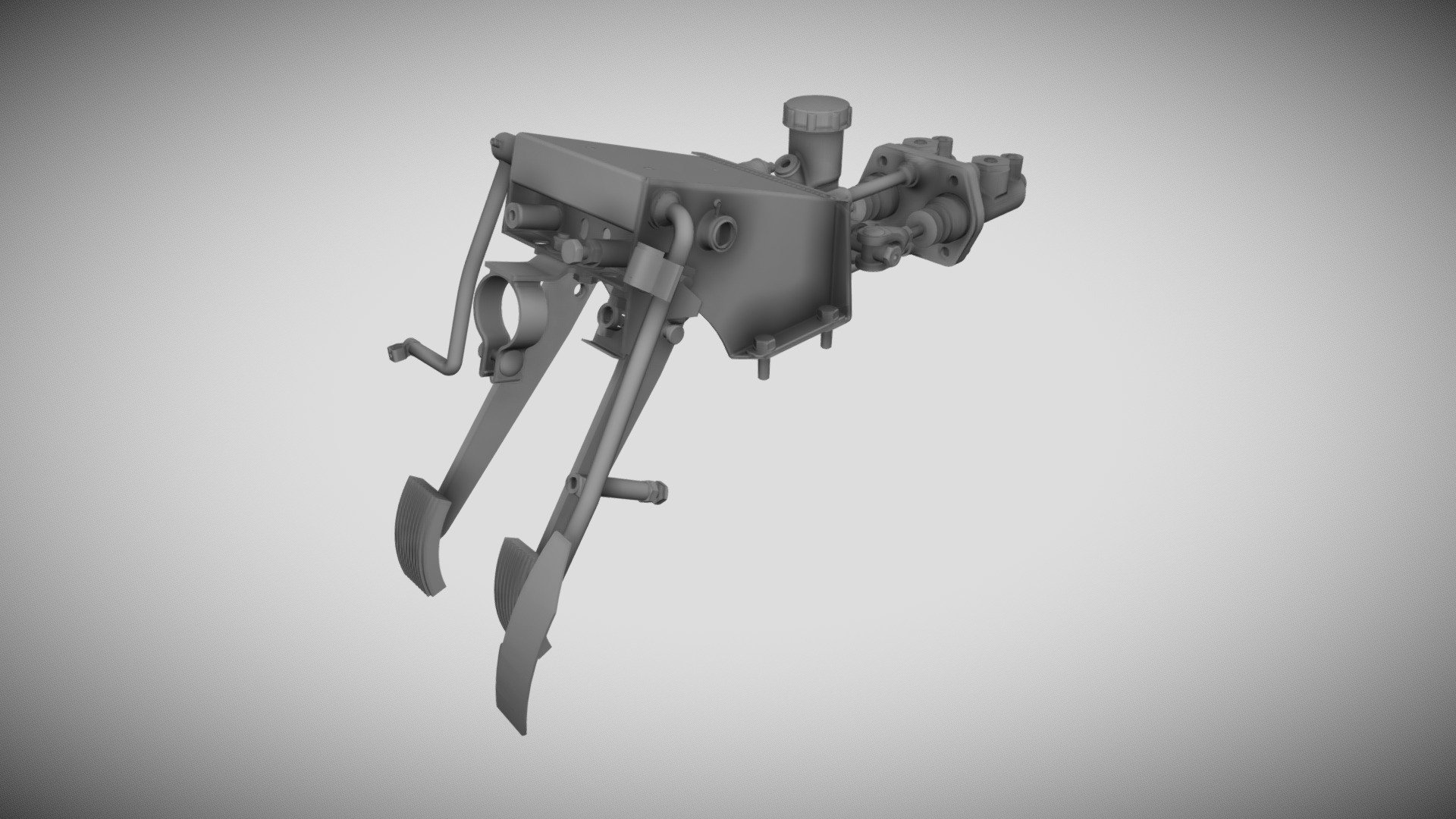 Pedal box - 3D model by Jon.Himself [9492c7b] - Sketchfab
