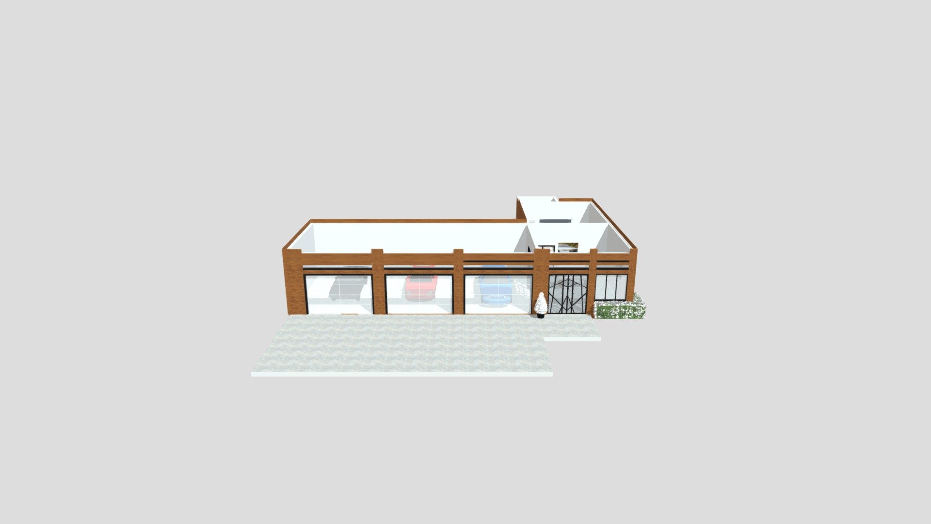 Luxury Garage Model - Download Free 3D model by Home Design 3D ...