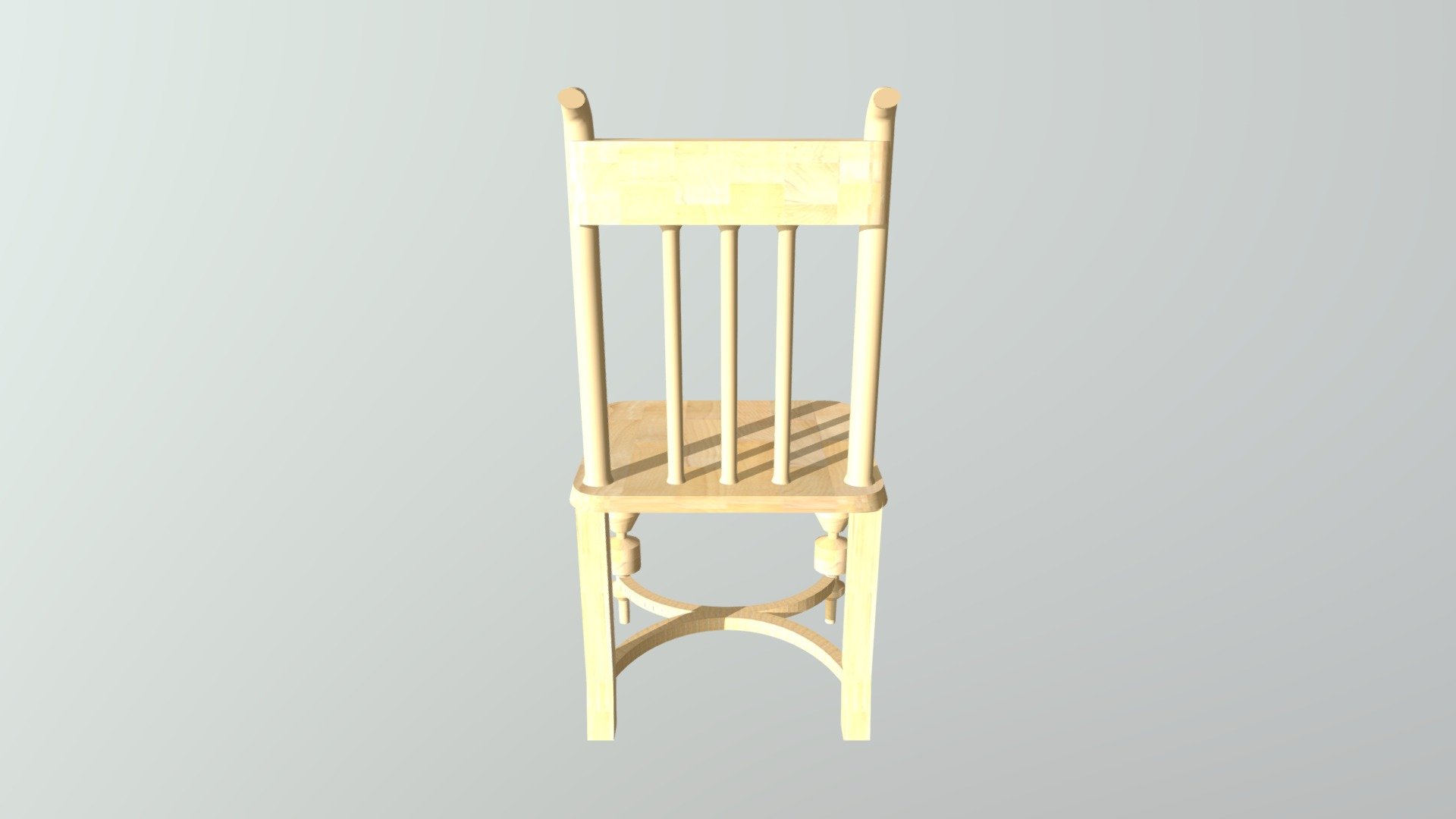 Medieval Desk Chair - 3D model by lanamaller [94942ed] - Sketchfab