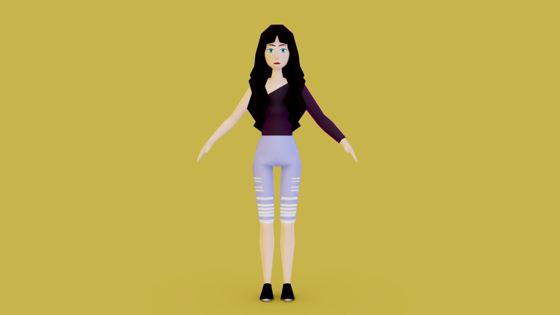 Low Poly Body - 3D model by Gabriel Souza (@gabrielsouza) [9495f18 ...