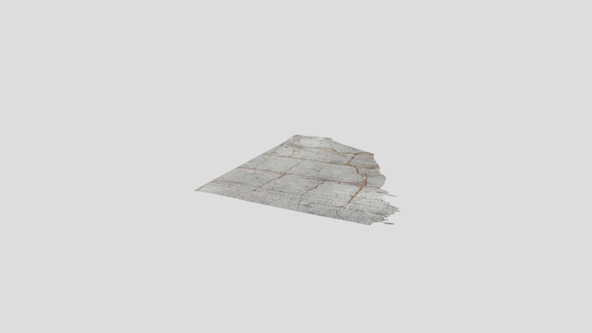 Piece of Pavement - Download Free 3D model by Brent.Bowers [9496eb5 ...