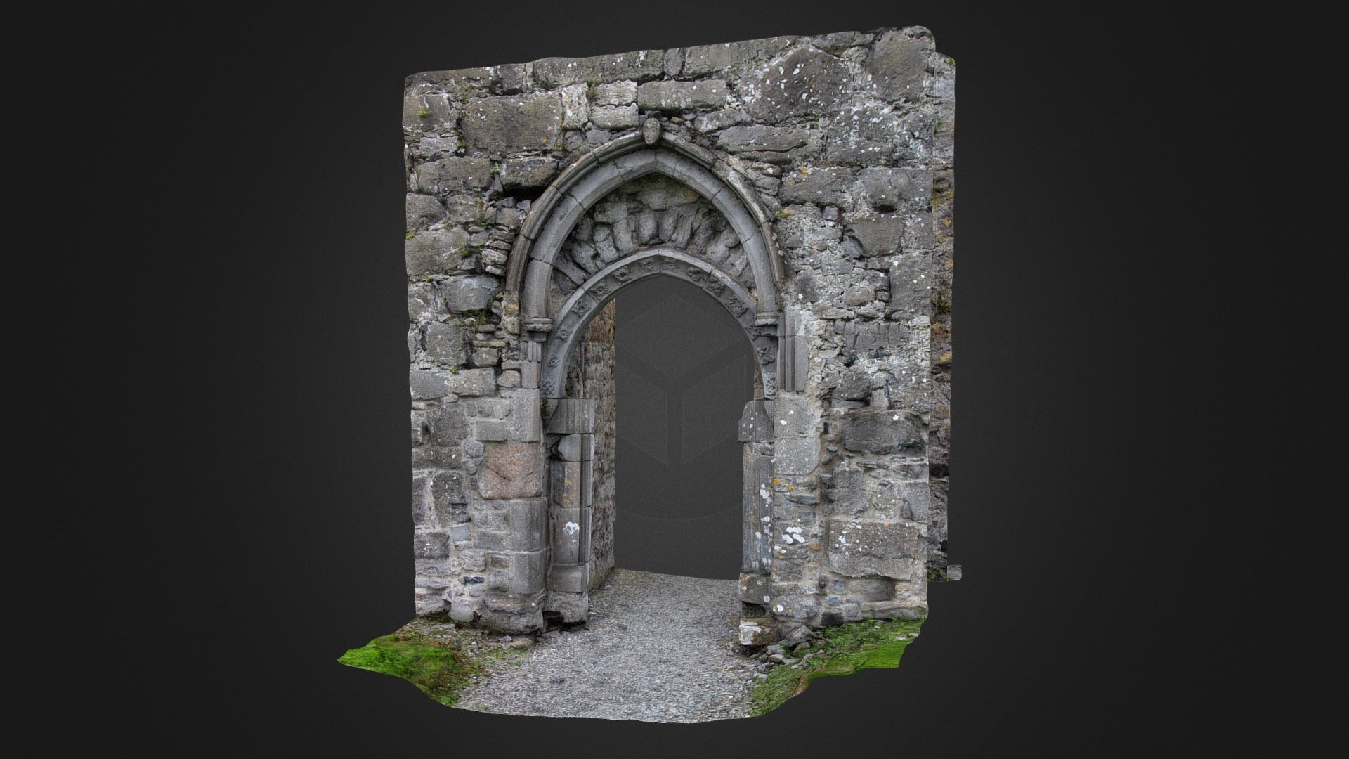 St Ruadans Lorrha - 3D model by Dan O' Meara (@hiddenkerry) [949d96f ...