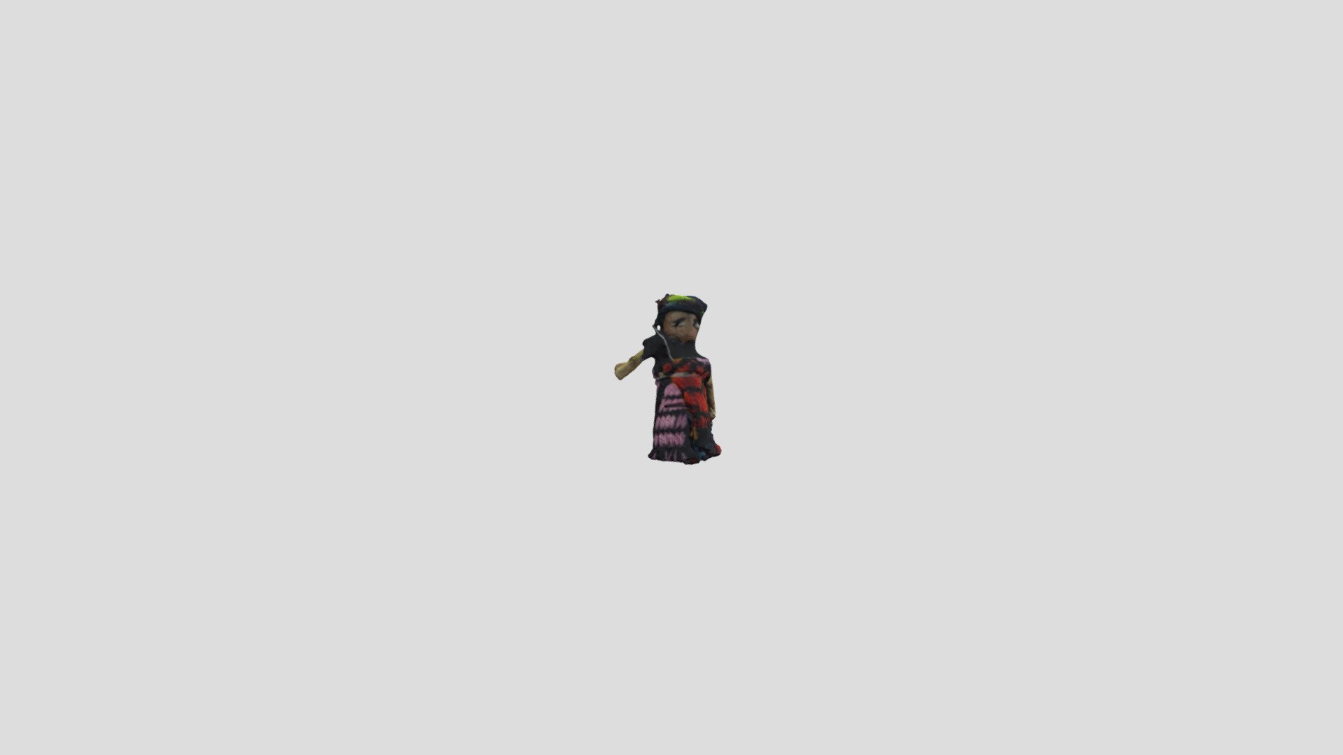 Guatemalan worry doll 2 - 3D model by Aberdeen City Libraries ...
