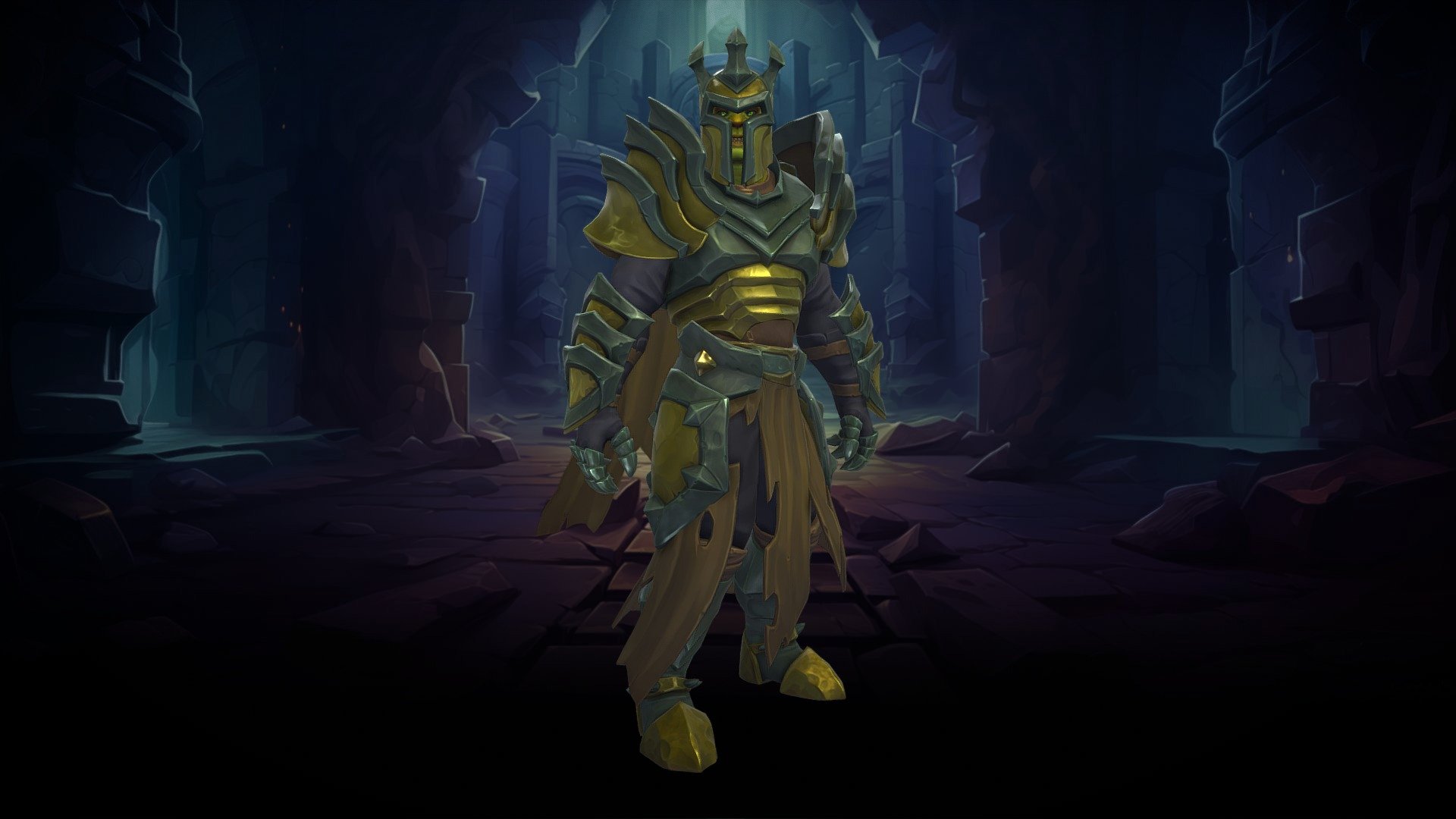 Stylized Orc Male Dungeon Knight(Outfit) - 3D model by N-hance Studio ...