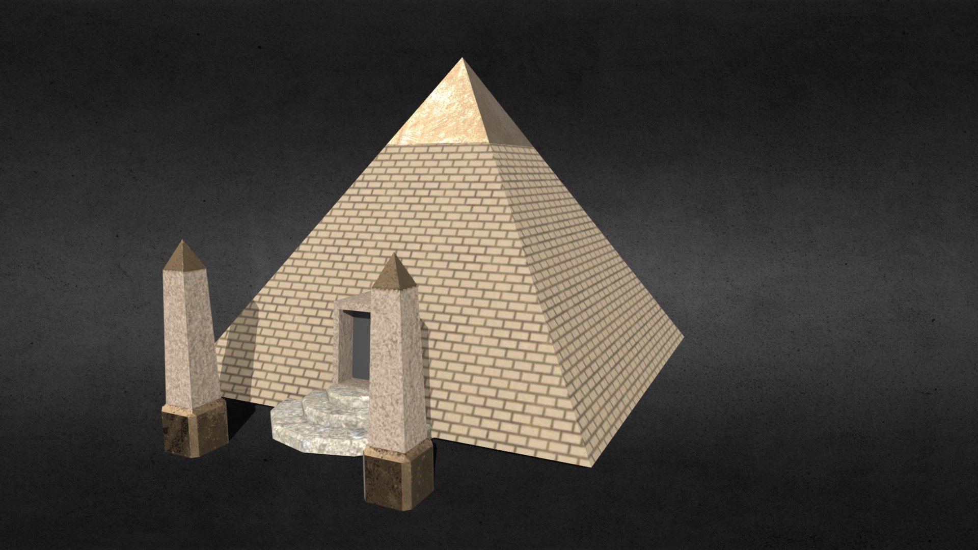 Pyramid - 3D model by Mitro123 [94a08fc] - Sketchfab