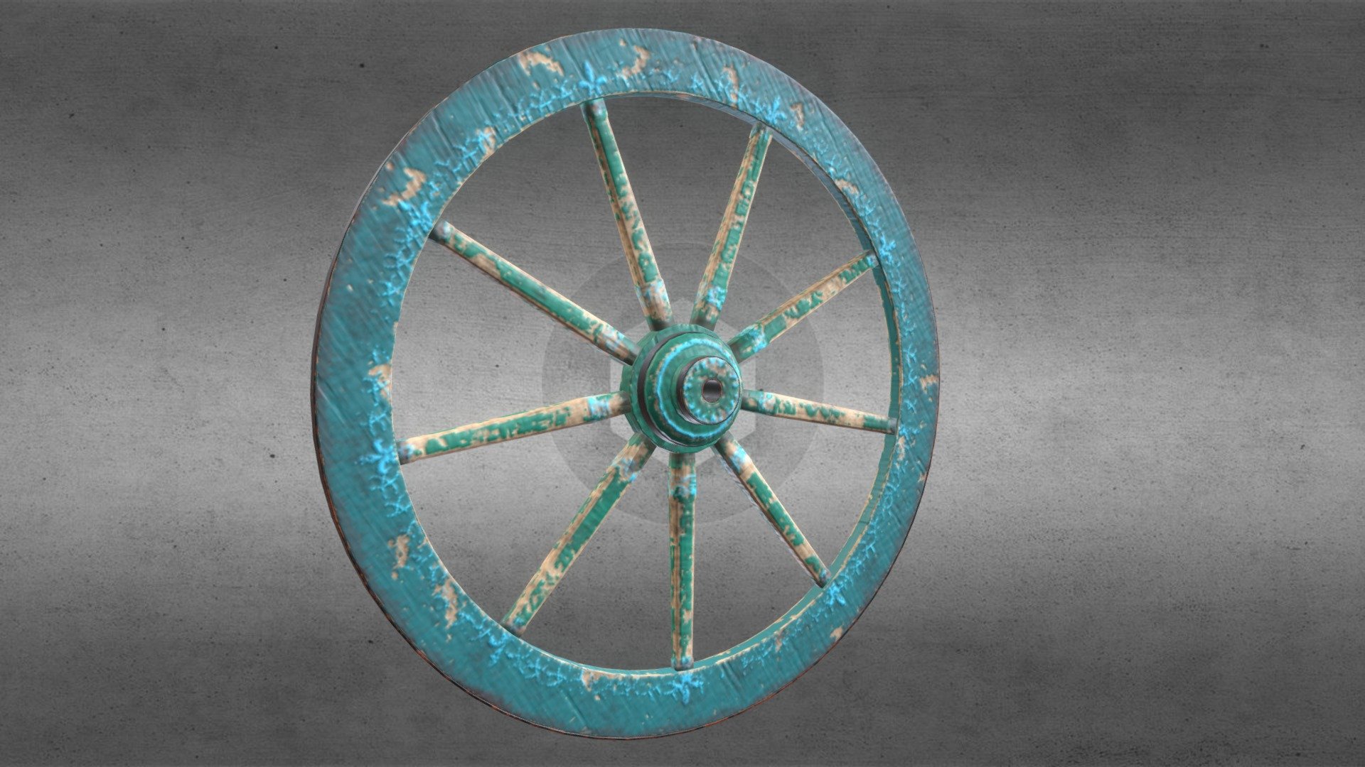 Old_wood_wheel - Download Free 3D model by Basavanna (@basavanna426 ...