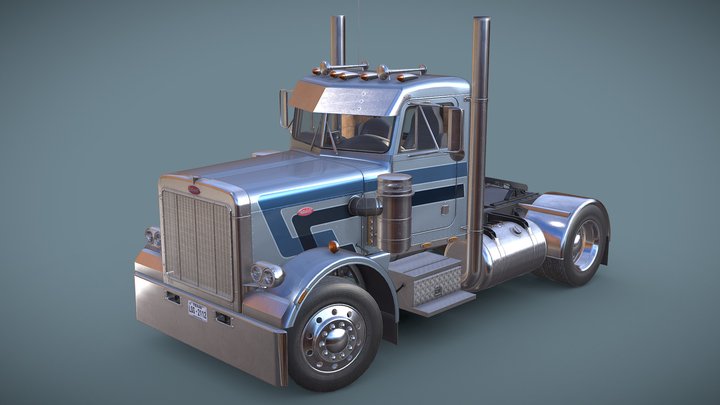 Peterbilt-389 3D models - Sketchfab