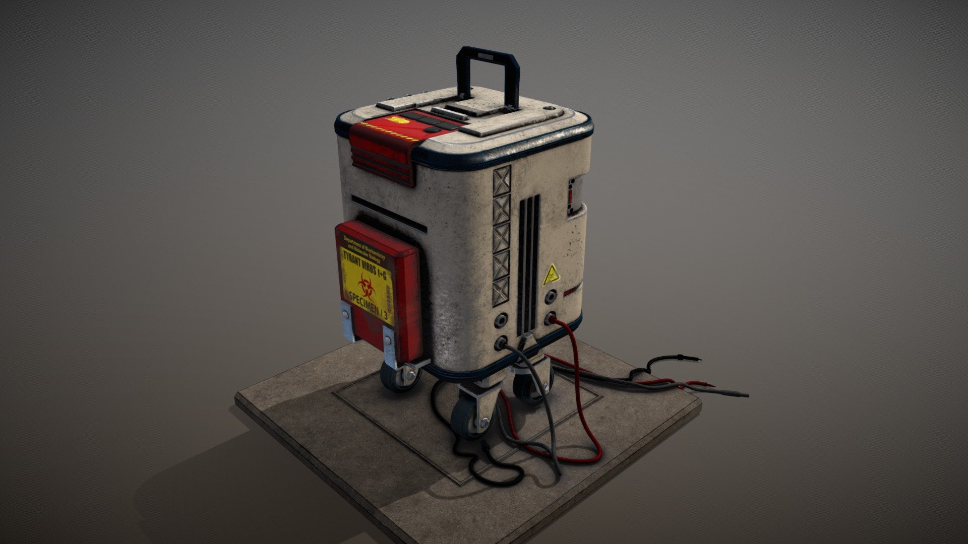 Sci-fi box - 3D model by NadiiaSavchenko [94a0fcd] - Sketchfab