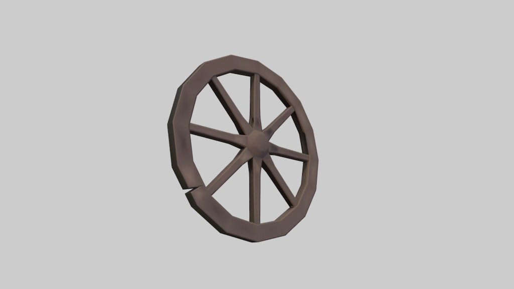 Wheel - Blacksmith's workshop assets - Download Free 3D model by Kyan0s ...