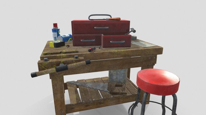 Toolbox 3D models - Sketchfab