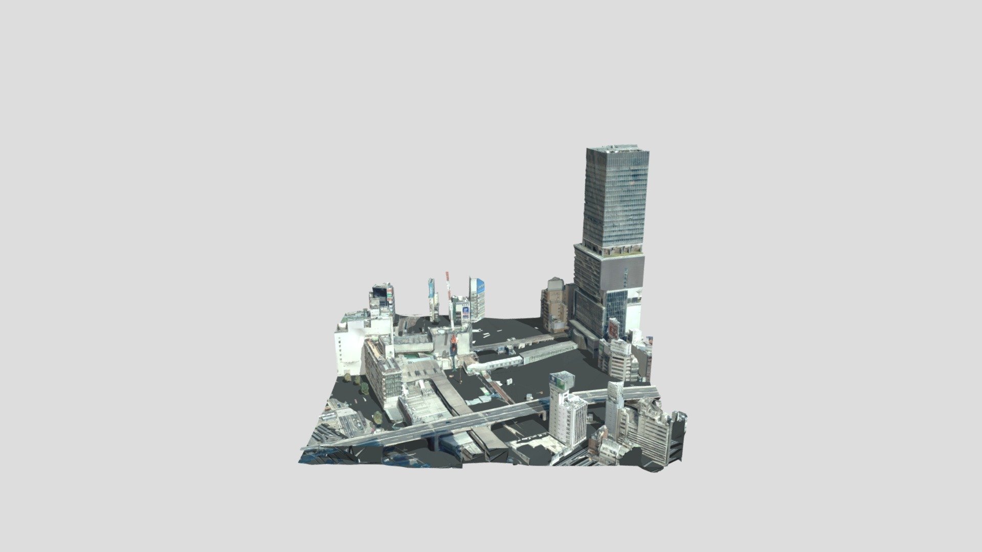 Shibuya - Download Free 3D model by koshibasatoru2012 [94a2728] - Sketchfab