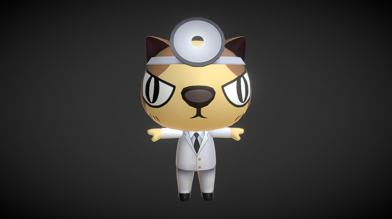 Small Fox Doctors - 3D model by YOURS (@double2) [94a275d] - Sketchfab