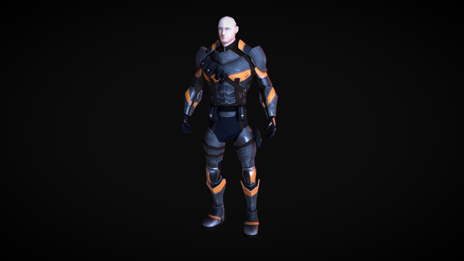 character Idle - 3D model by Pablo Rey Garcia (@PabloReyGarcia ...