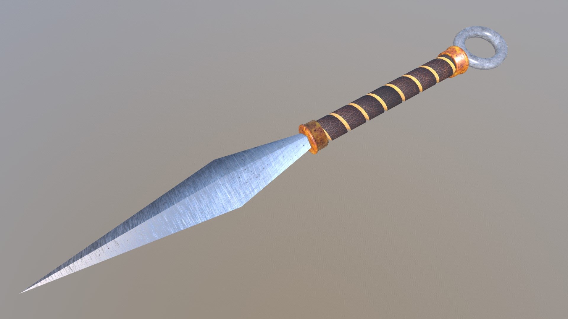 Blender Practice - Kunai - 3D model by Frolov Oleg (@FrolovOleg ...