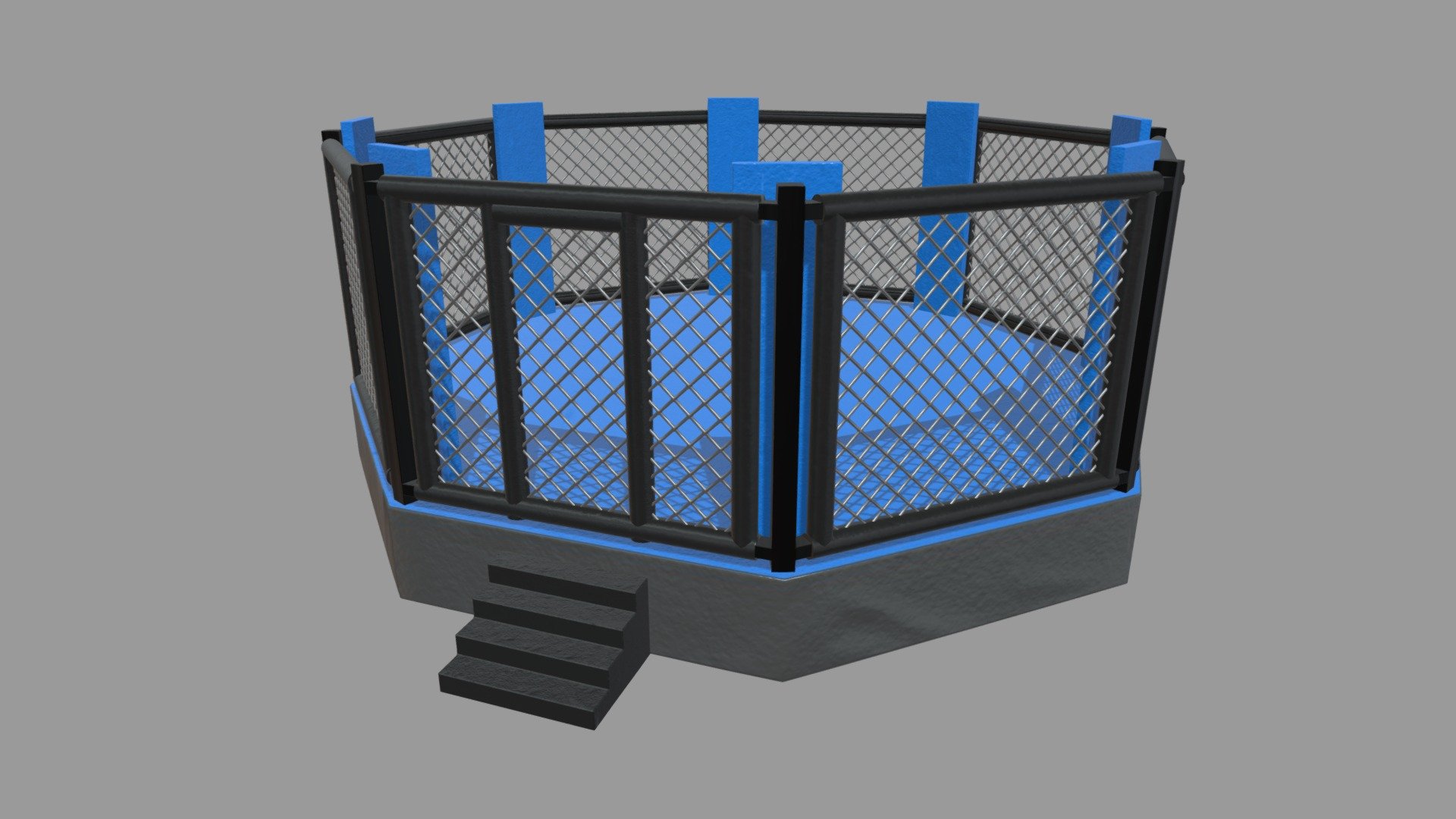 Octagon MMA - Buy Royalty Free 3D model by ViperJr3D [94a84f6 ...